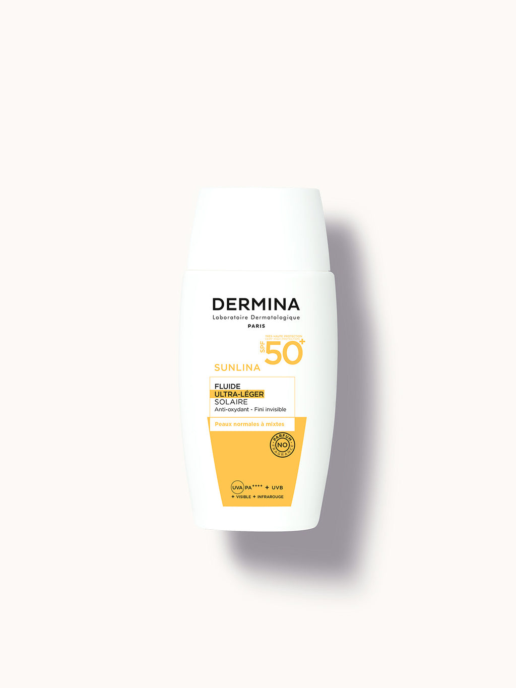 FLUIDE SOLAIRE ULTRA-LÉGER SPF50+ - 50ML – Laboratoire Dermatologique ...